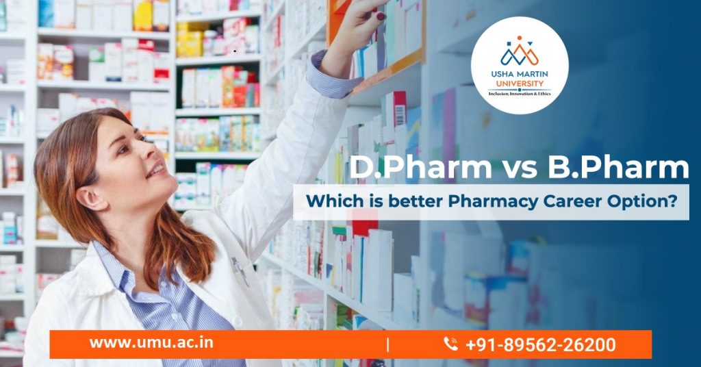 D. Pharma Vs. B. Pharma which is better Pharmacy Career Option - Usha ...