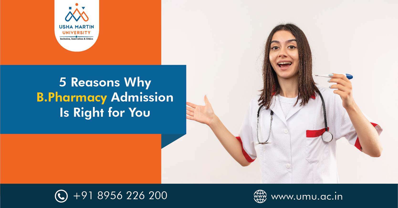 5 Reasons Why B.Pharmacy Admission Is Right for You