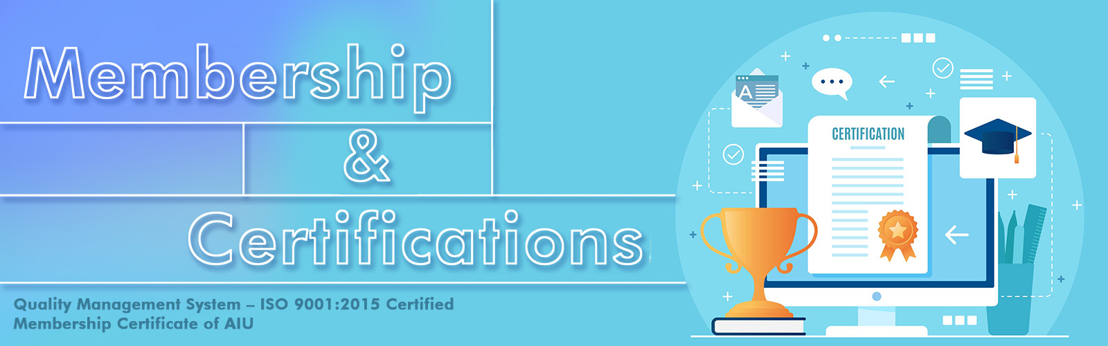 Membership & Certifications | Usha Martin University, Jharkhand , Ranchi