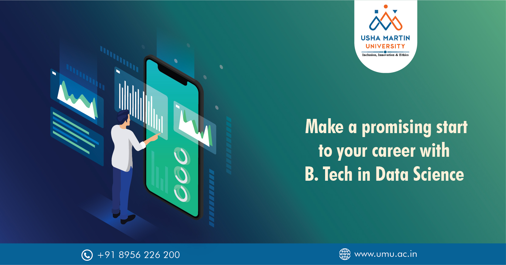 Make a Promising Start to Your Career with B.Tech in Data Science