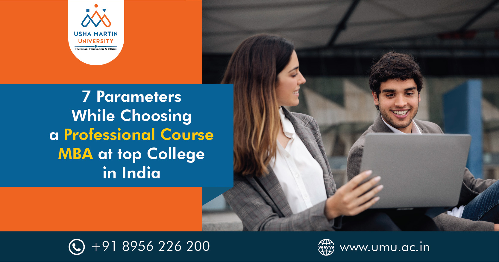 7 Parameters Choosing a professional MBA course top College