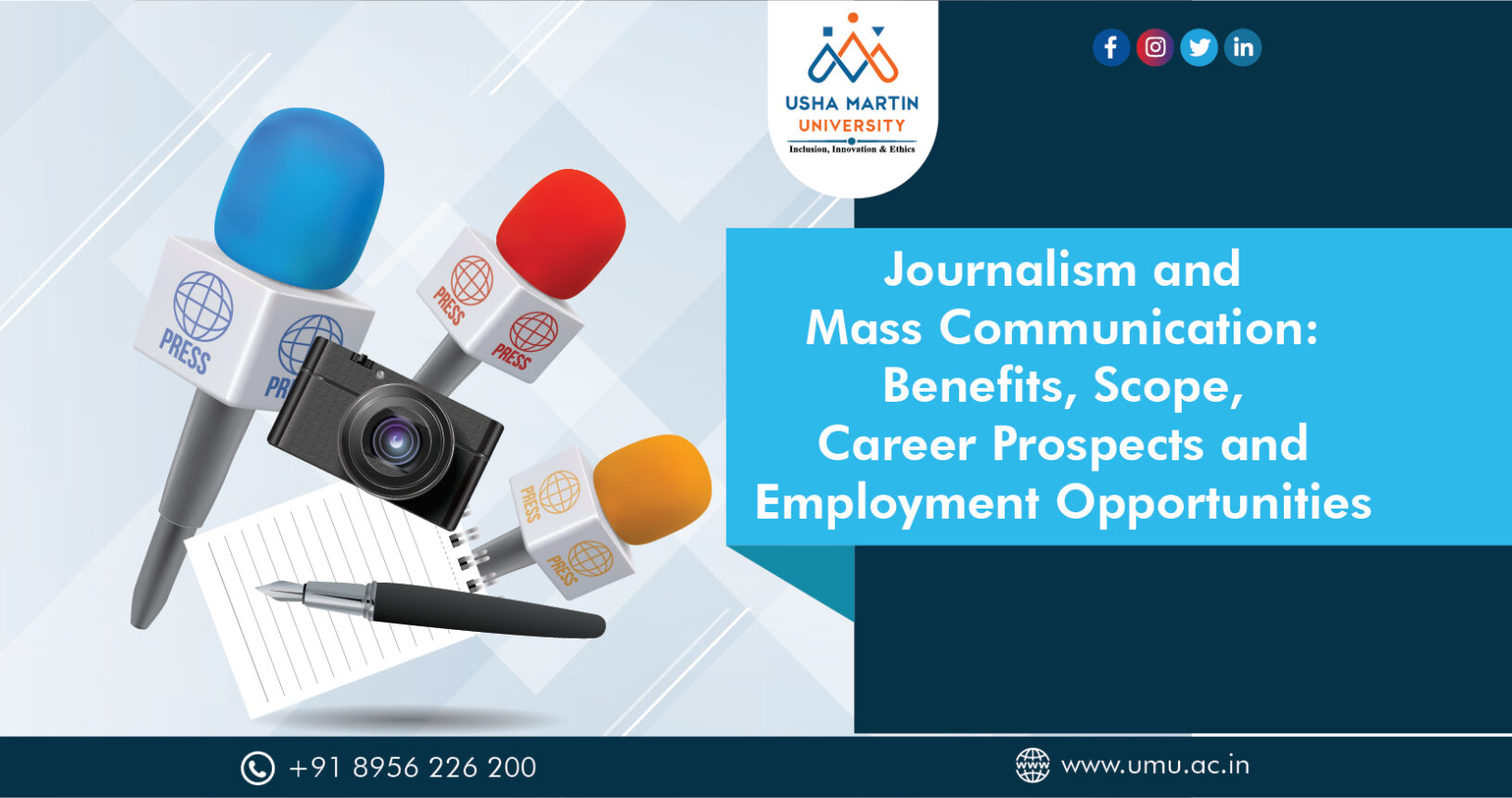 Journalism & Mass Communication Benefits, Scope, Career Prospects ...