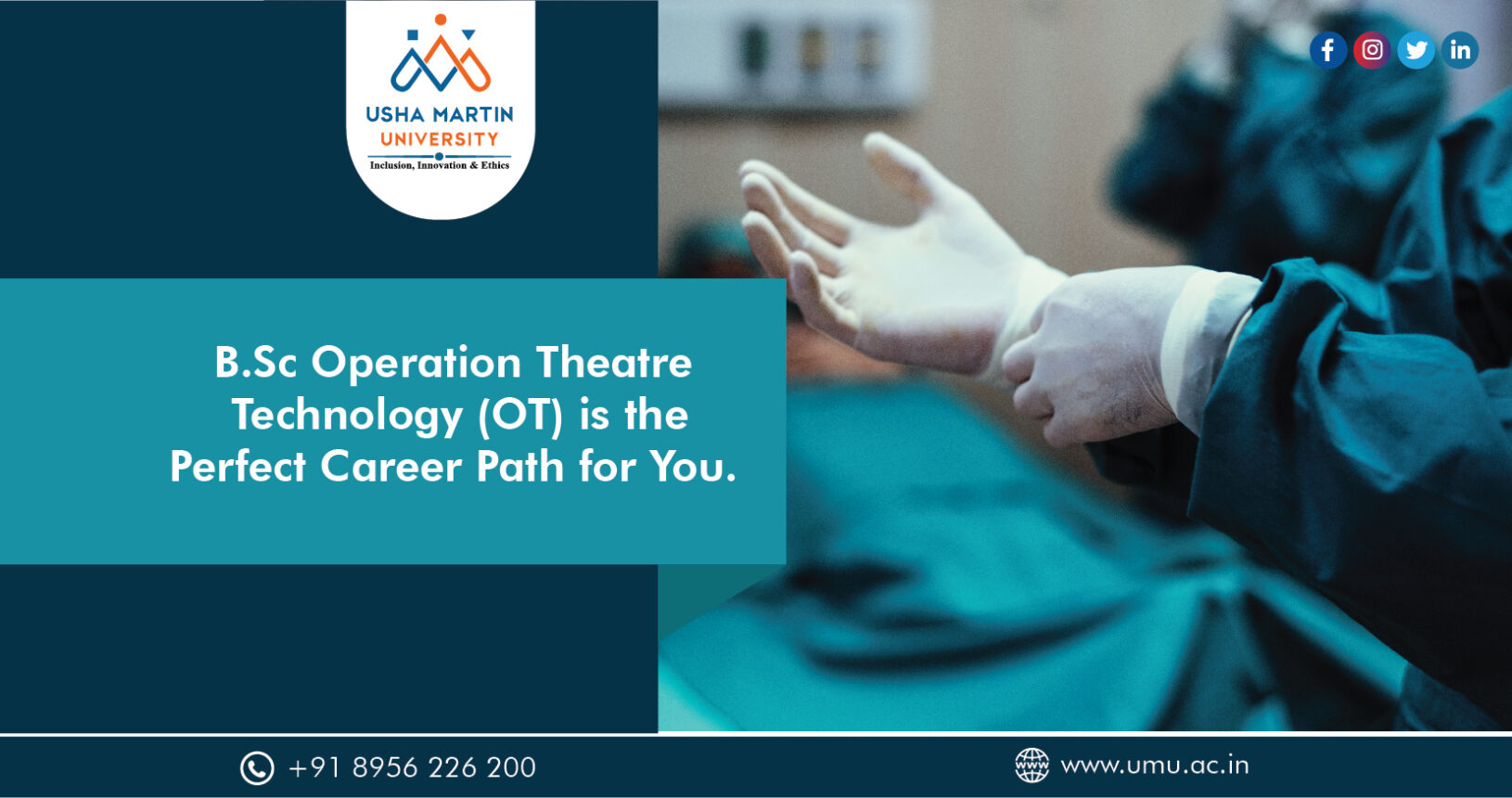 B.Sc Operation Theatre Technology (OT)is the Perfect Career Path for ...