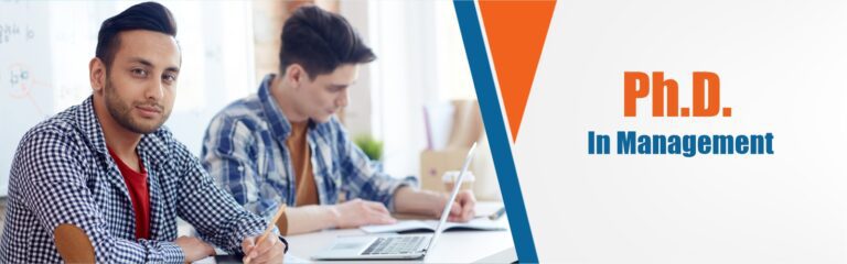 Ph.D. in Management Admissions 2026 Now Open - Apply Now!