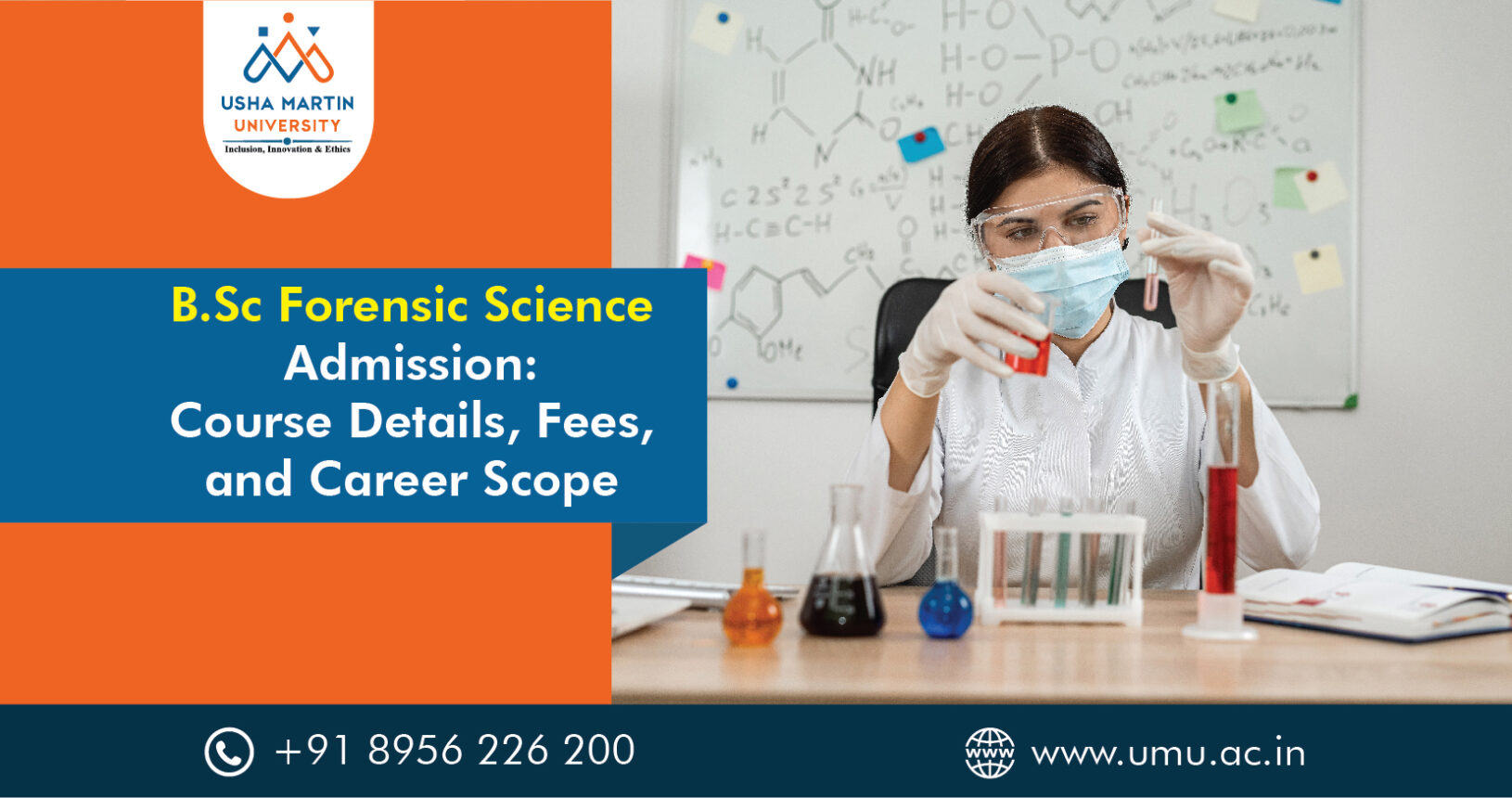 forensic science admission - Usha Martin