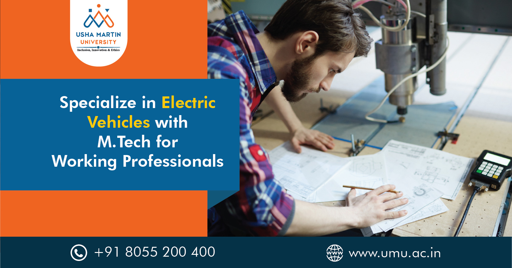 Specialize in Electric Vehicles with M.Tech for Working Professionals