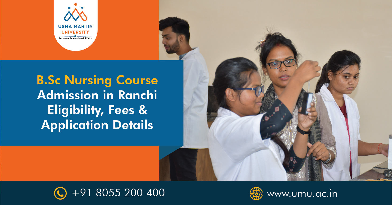 BSc Nursing Course Admission in Ranchi – Eligibility, Fees ...