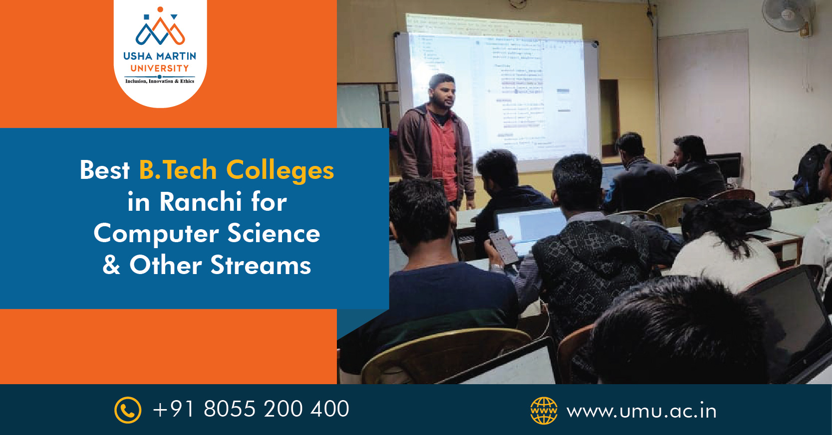 Best B.Tech Colleges in Ranchi for Computer Science & Other Streams