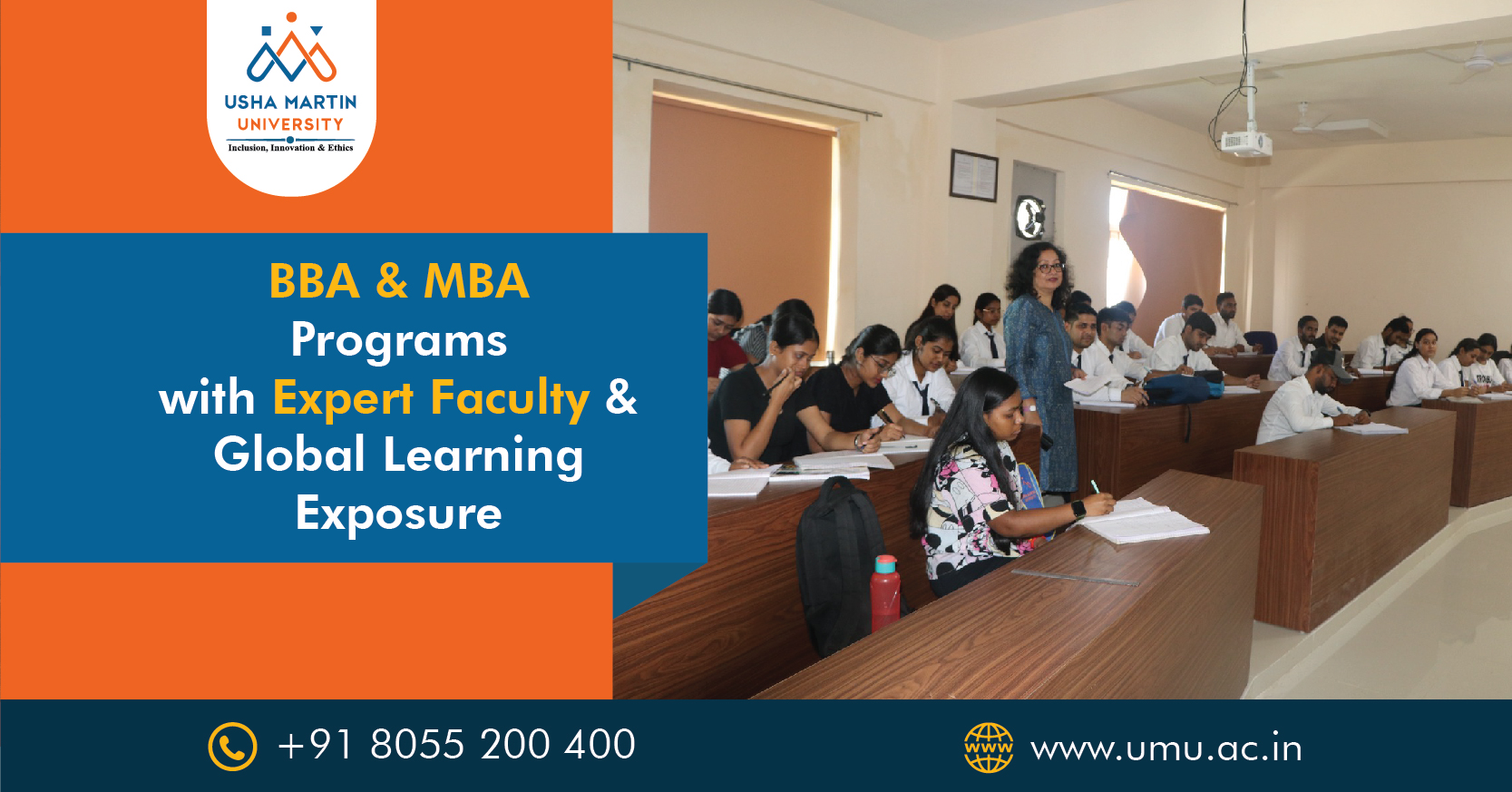 BBA & MBA Programs with Expert Faculty & Global Learning Exposure