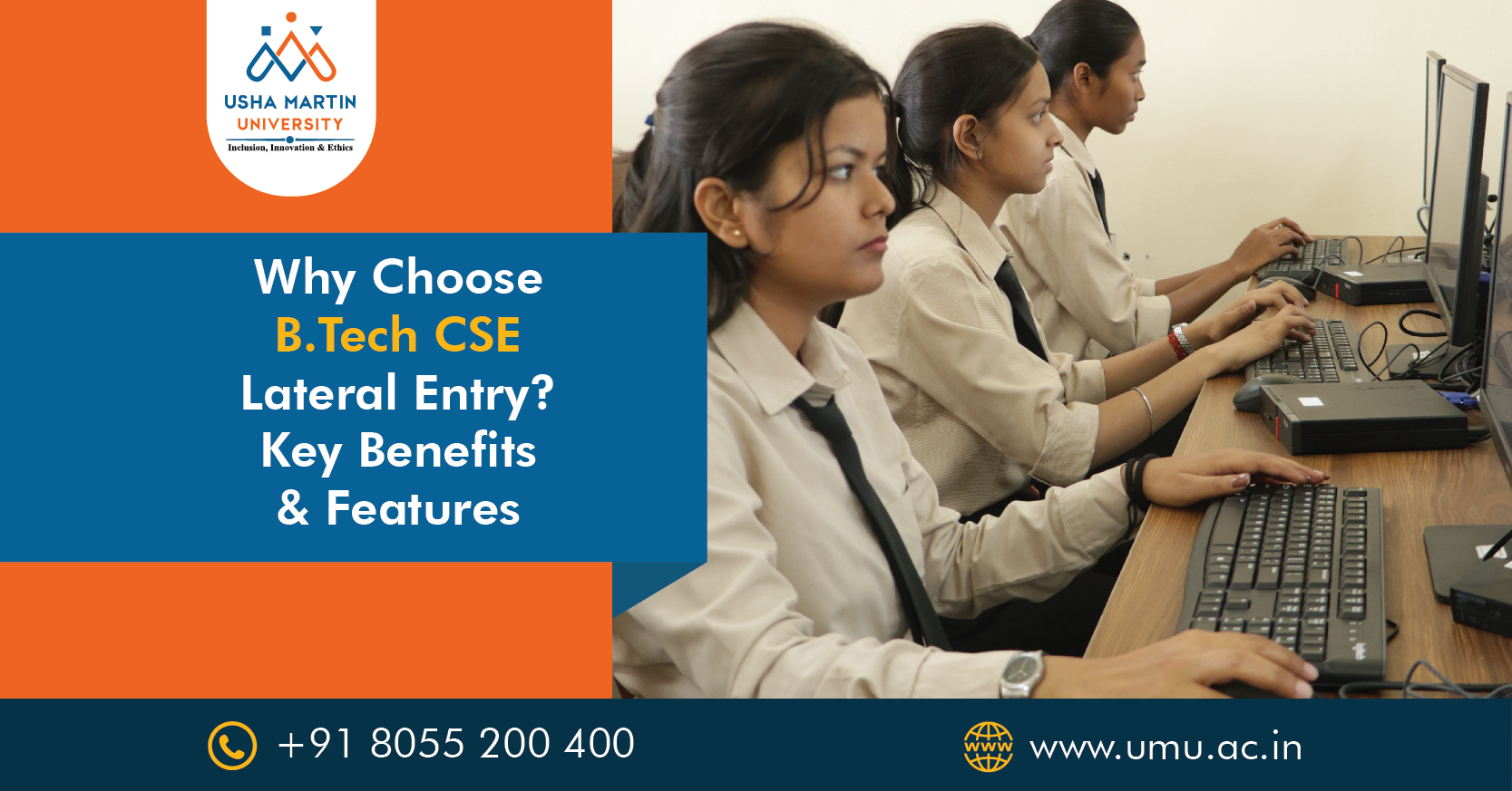 Why Choose BTech CS Engineering Lateral Entry? Key Benefits & Features