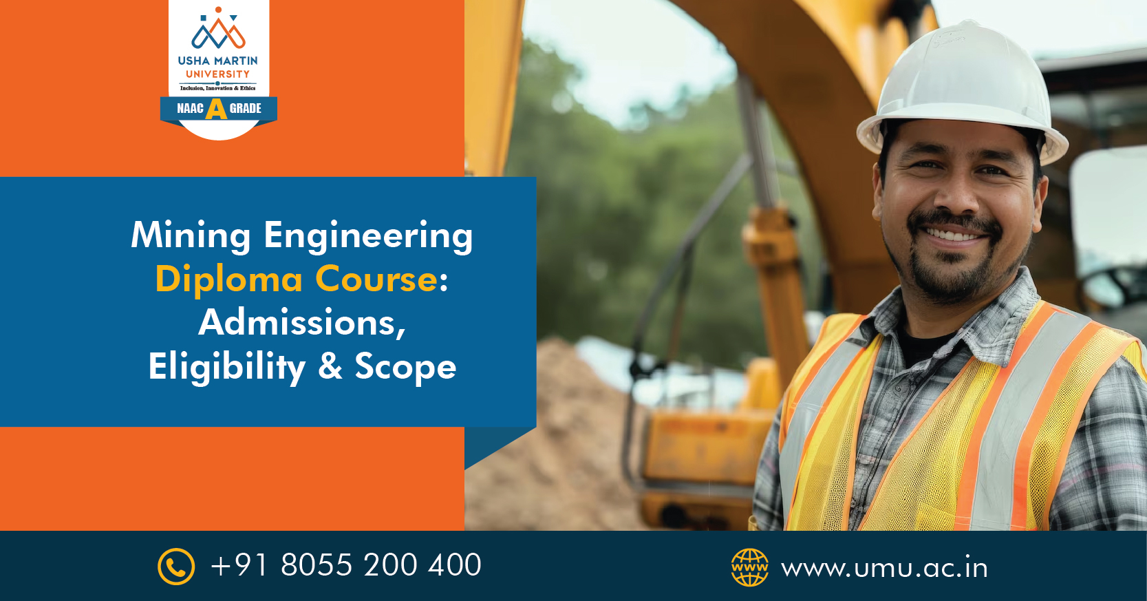 Mining Engineering Diploma Course: Admissions, Eligibility & Scope