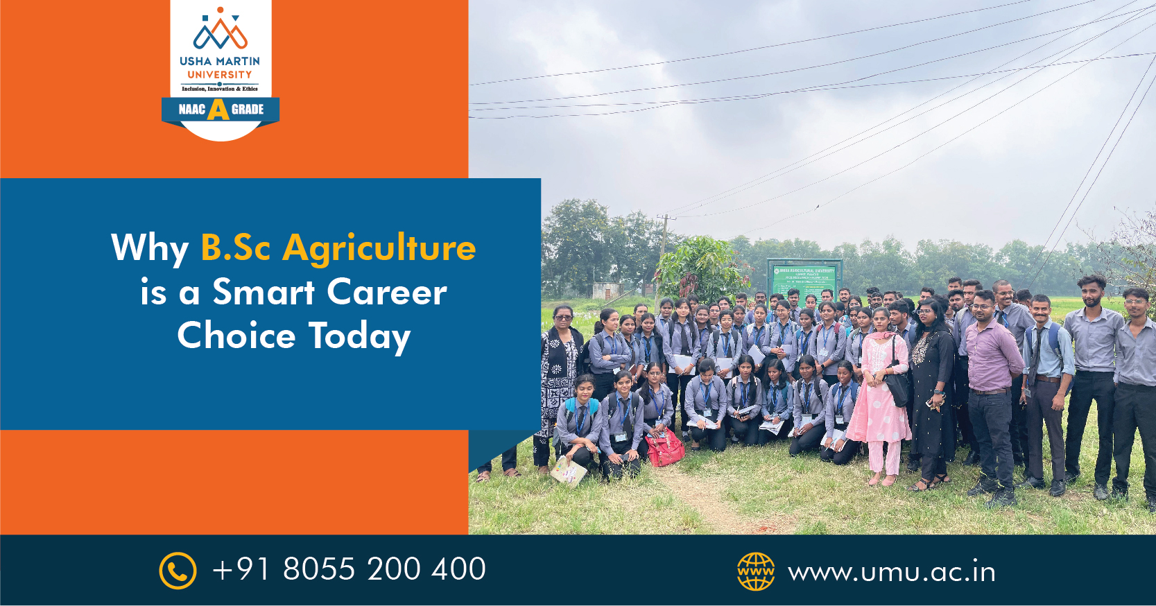 Why BSc Agriculture Is a Smart Career Choice Today