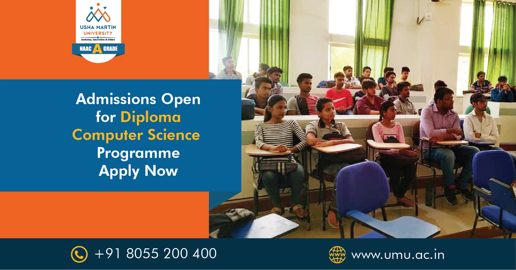 Admissions Open for Diploma in Computer Science Program - Apply Now