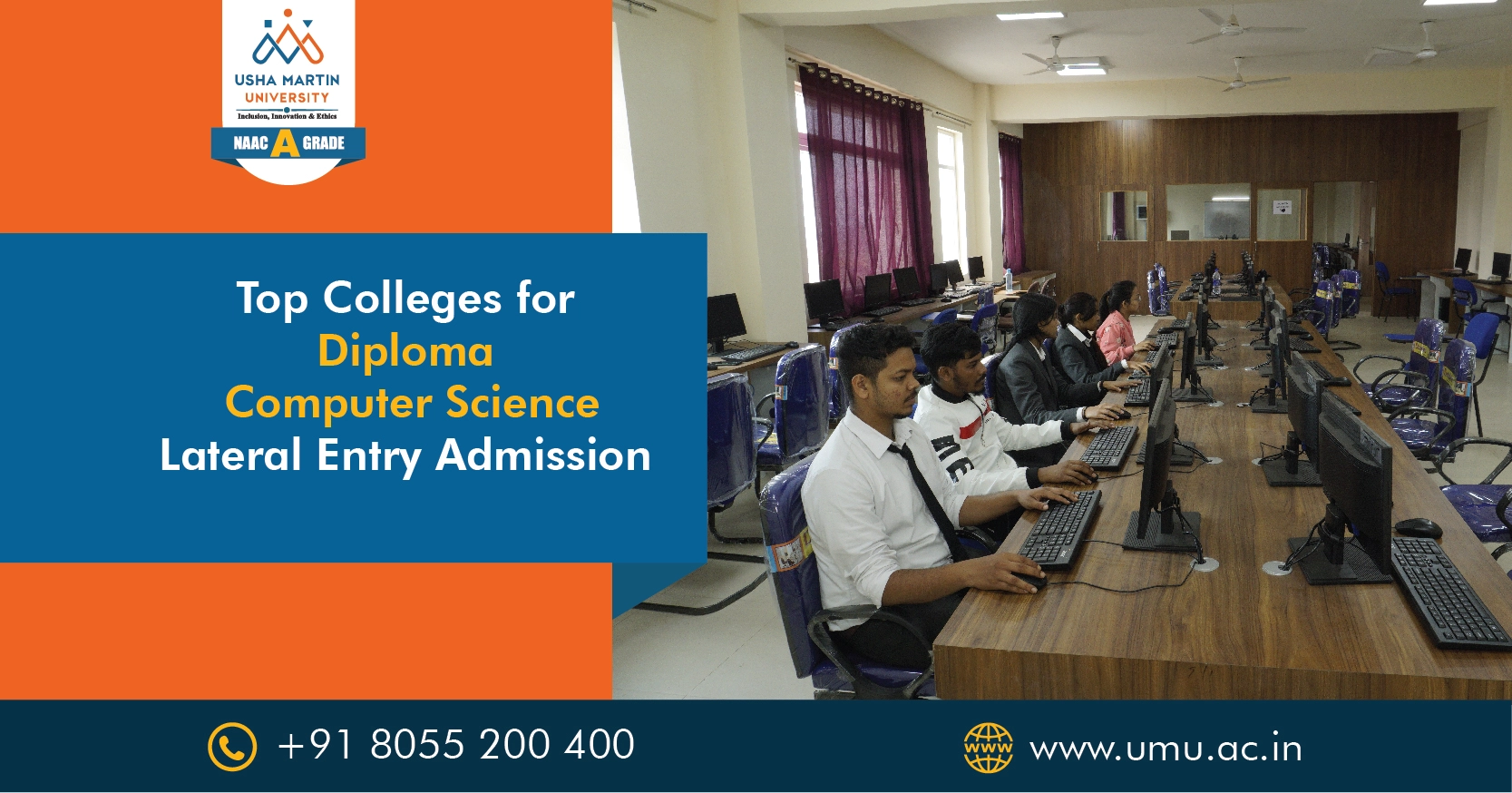 Top Colleges for Diploma Computer Science Lateral Entry Admission